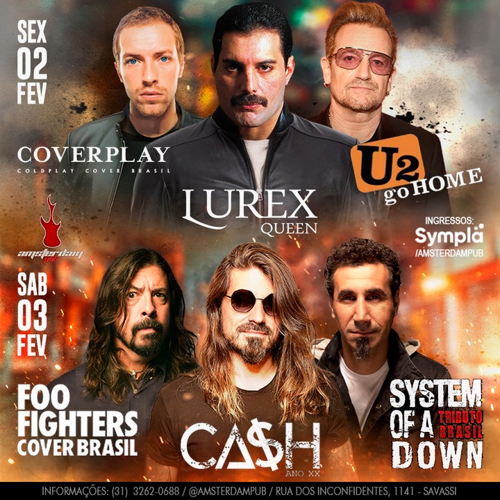 Foo Fighters Cover Brasil | CASH | System Of a Down Tributo - 03/02 ...