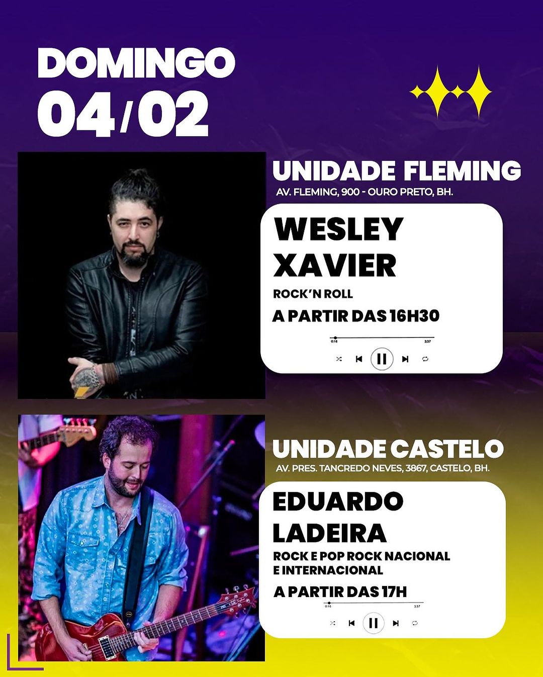 Wesley Xavier - 04/02/2024 (Domingo) - Cervejaria Charada - Unidade Fleming