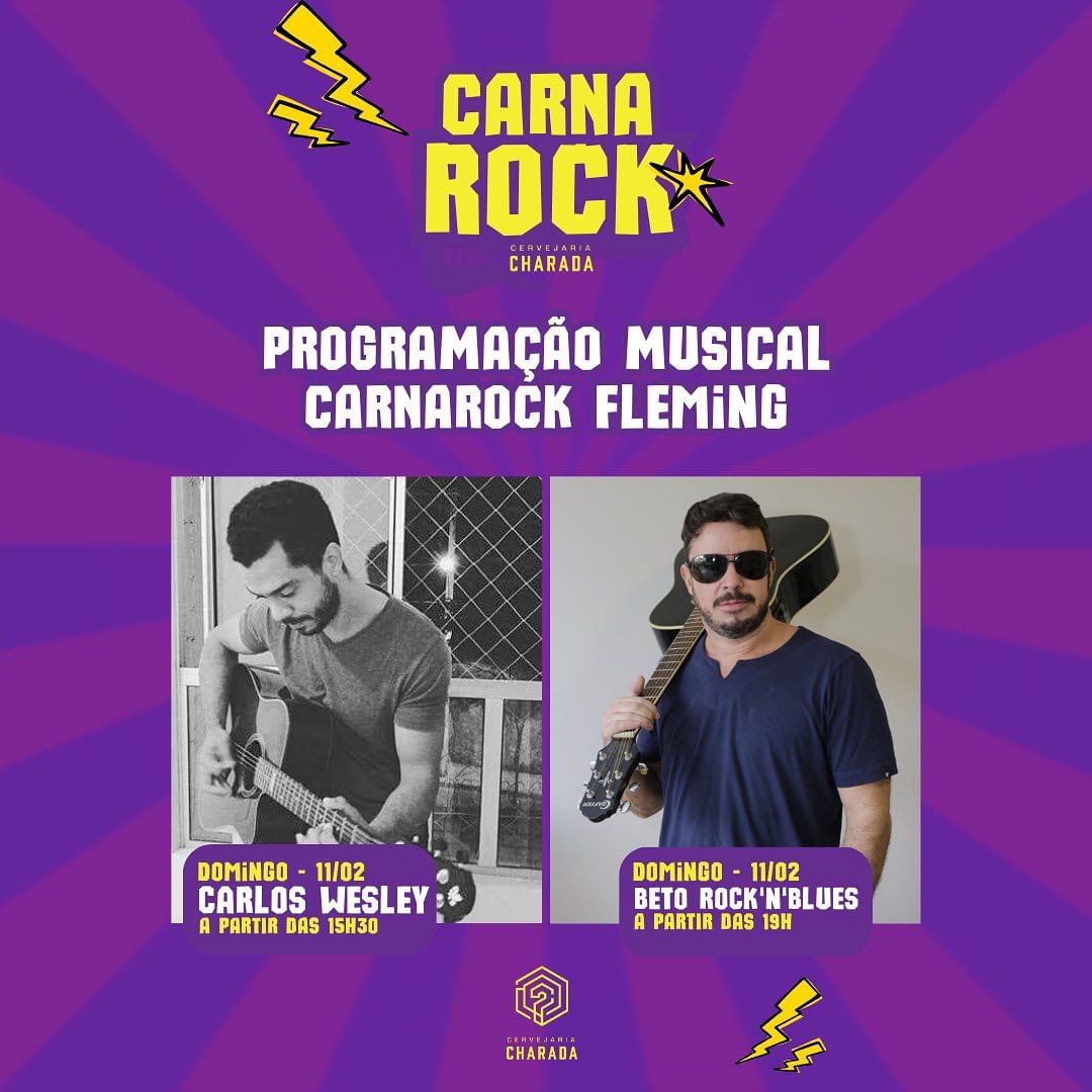 Carlos Wesley | Beto Rock n' Blues - 11/02/2024 (Domingo) - Cervejaria ...