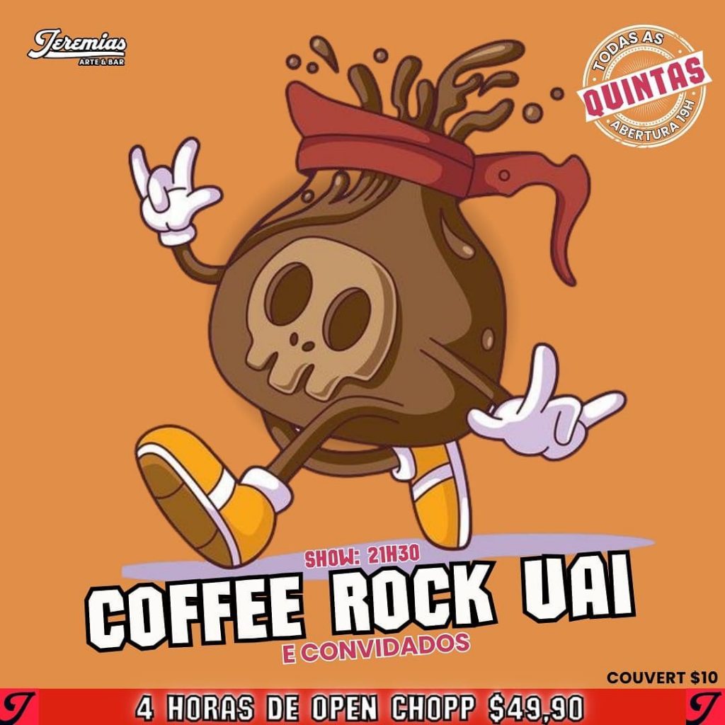Coffee Rock Uai - 29/02/2024 (Quinta) - Jeremias Arte & Bar