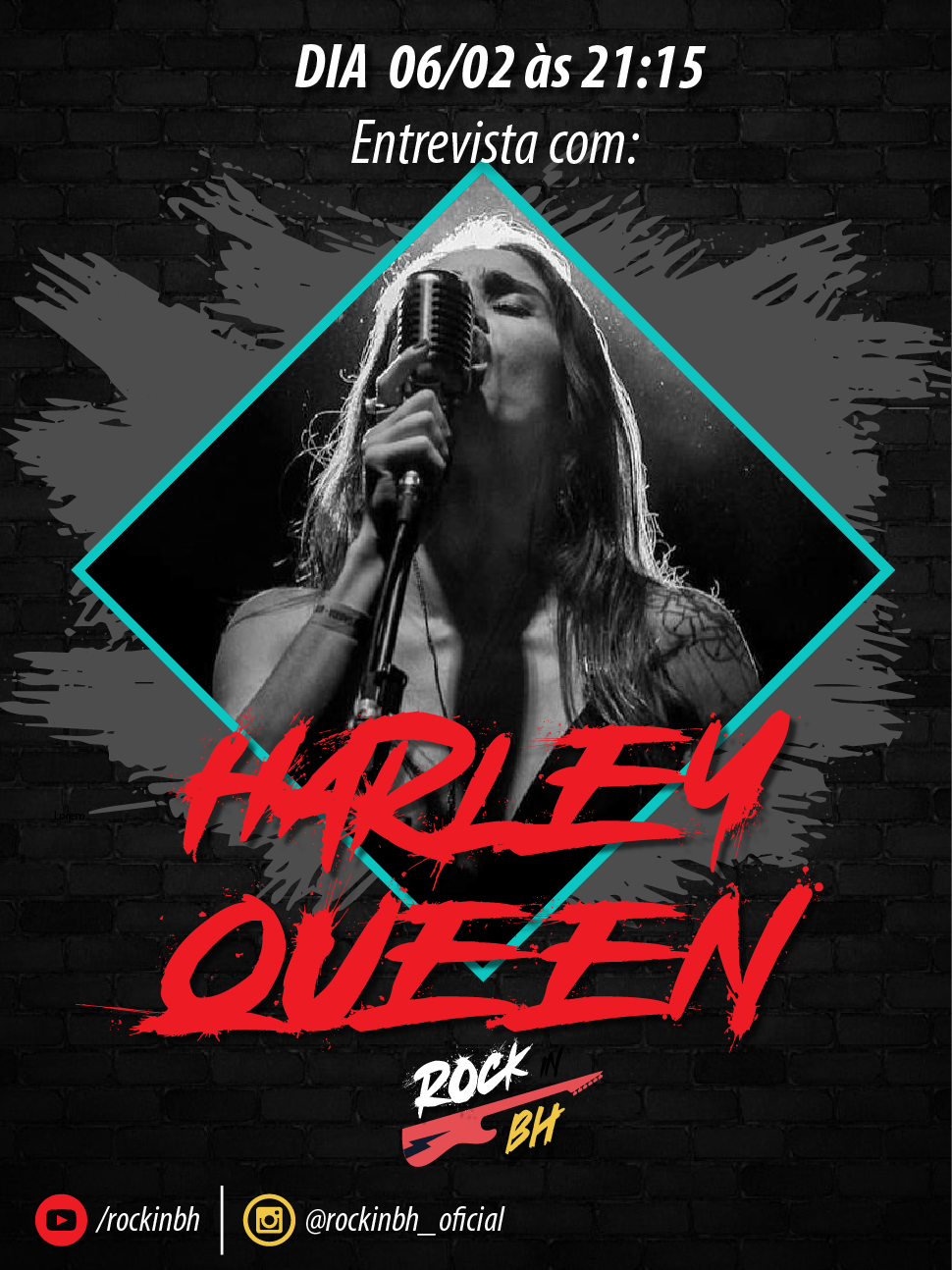 ENTREVISTA com a banda Harley Queen - 06/02/2024 (Terça) - Rock in BH LIVE