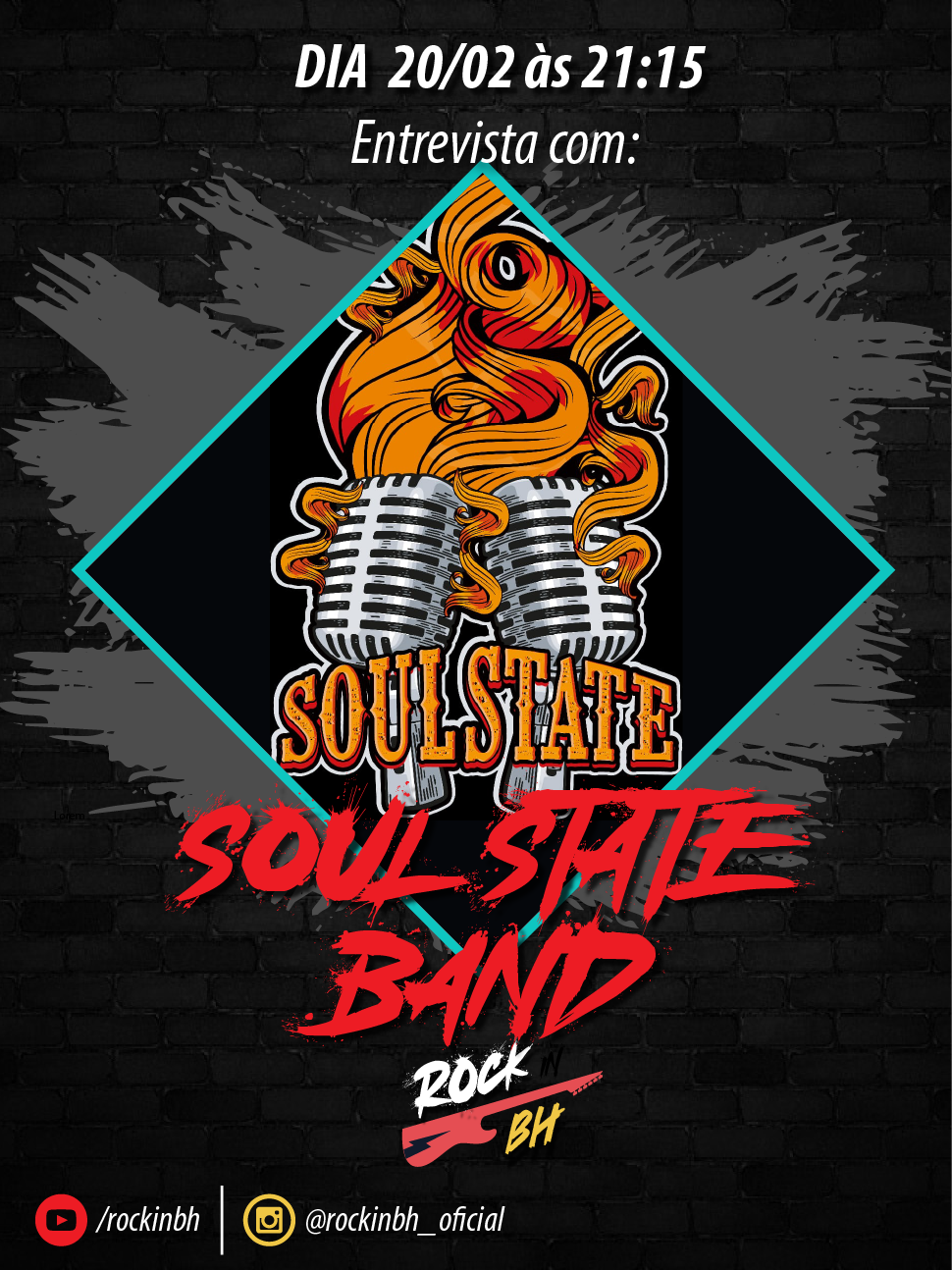 ENTREVISTA - Soul State Band - 20/02/2024 (Terça) - Rock in BH LIVE