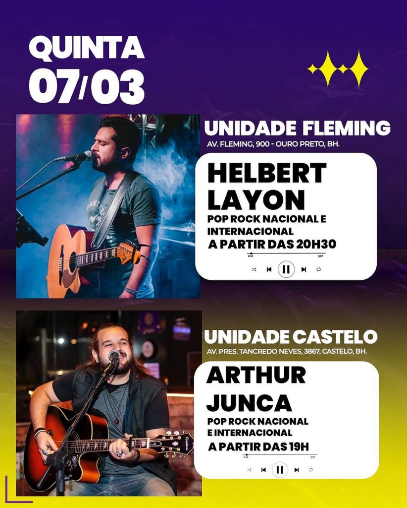 Helbert Layon – 07/03/2024 (Quinta-Feira) – Cervejaria Charada ...