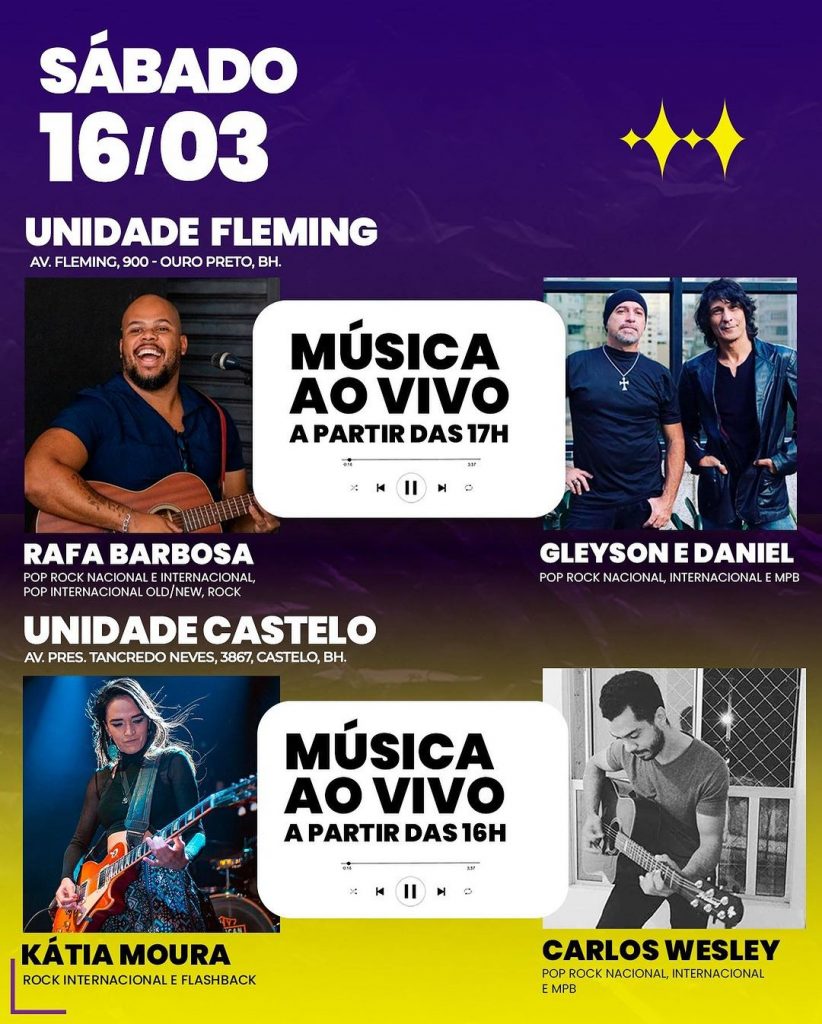 Rafa Barrbosa & Gleyson e Daniel – 16/03/2024 (Sábado) – Cervejaria ...