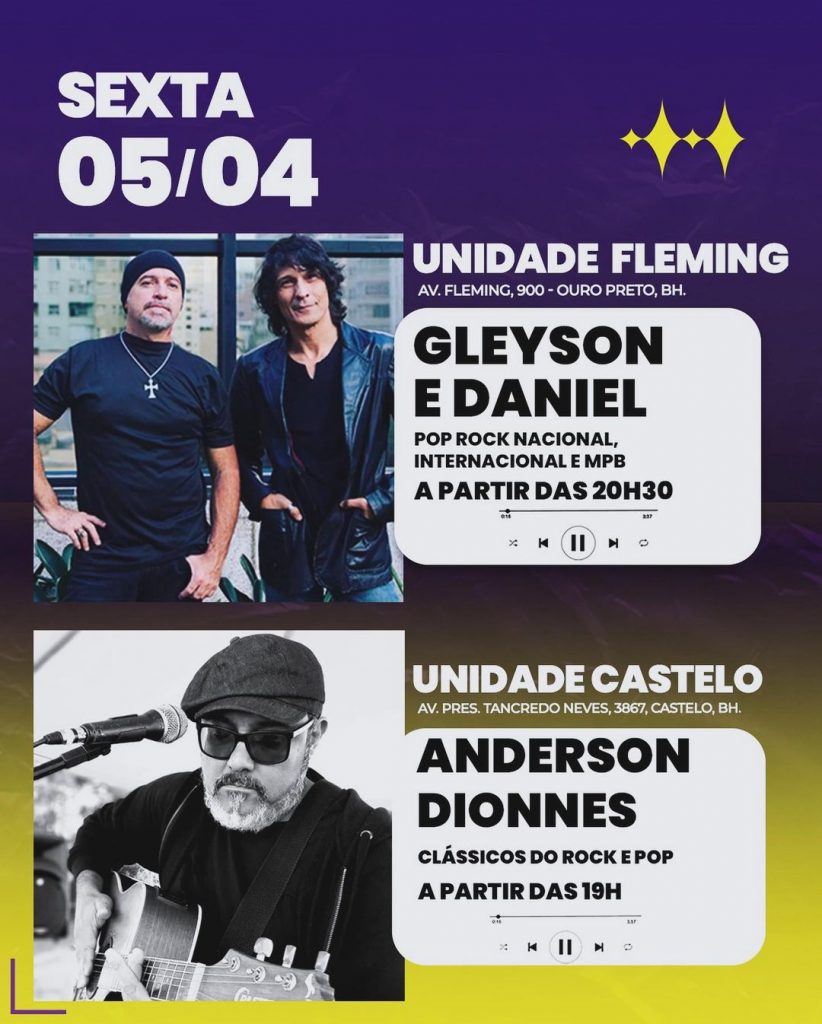 Gleyson e Daniel – 05/04/2024 (Sexta-Feira) – Cervejaria Charada ...